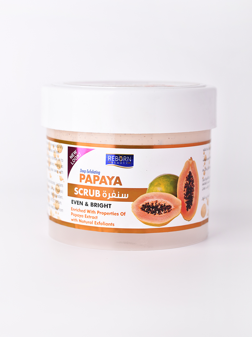 Reborn Papaya Scrub - Yemen Products Centre in UAE - It's Over 9000!