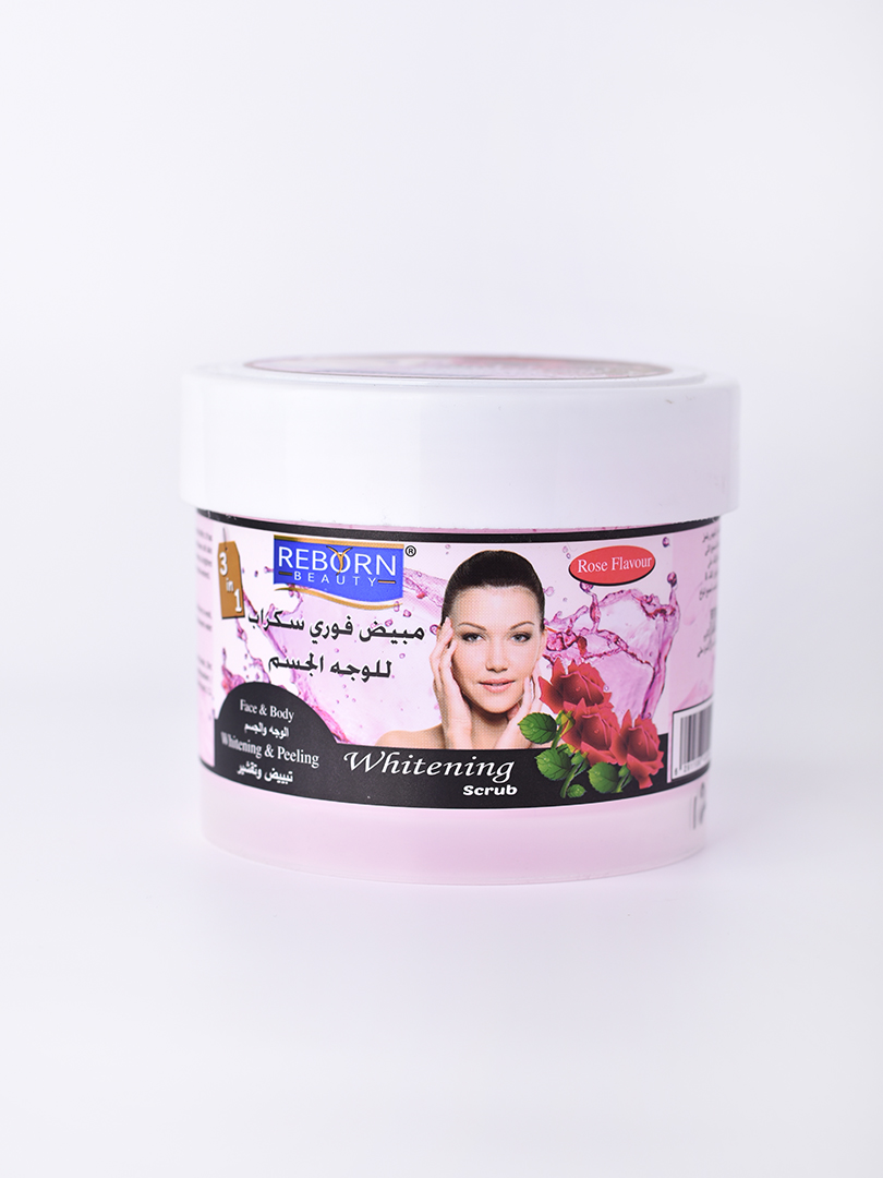 Reborn Rose Flower Scrub For Face And Body Instant Whitening - Yemen ...